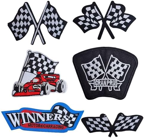 Amazon.com: 11 Pcs Race Team Patch, Auto Racing Patches Set - Motor ...