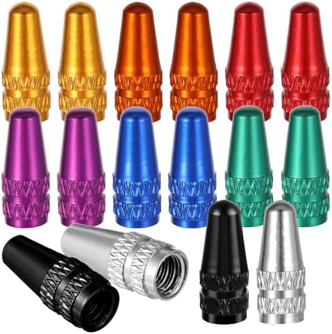 Xinjoduz 20 PCS Presta Valve Cap, Presta Dust Caps for Bikes, Aluminum ...