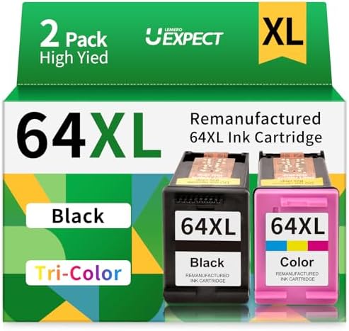 Amazon.com: 64XL Ink Cartridge Combo Pack Replacement for HP 64XL Ink ...