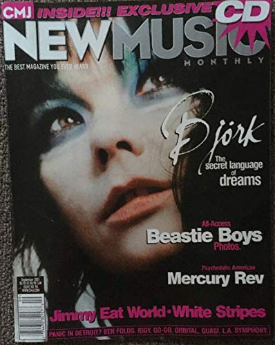 CMJ New Music Monthly magazine, issue no. 96 (September 2001) Bjork ...