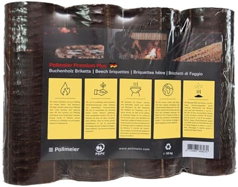 30 kg Pollmeier Buchenholzbriketts Premium Plus Holzbriketts Kaminholz ...