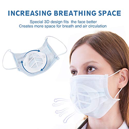 (56% OFF Deal) 3D Face Inner Bracket for Comfortable Breathing, Inner ...