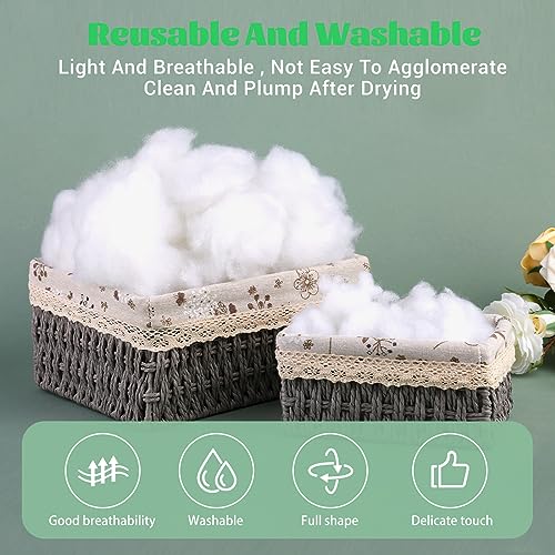 Snapklik.com : 1200g/423oz Polyester Fiber Fill, Premium Fiber Fill ...