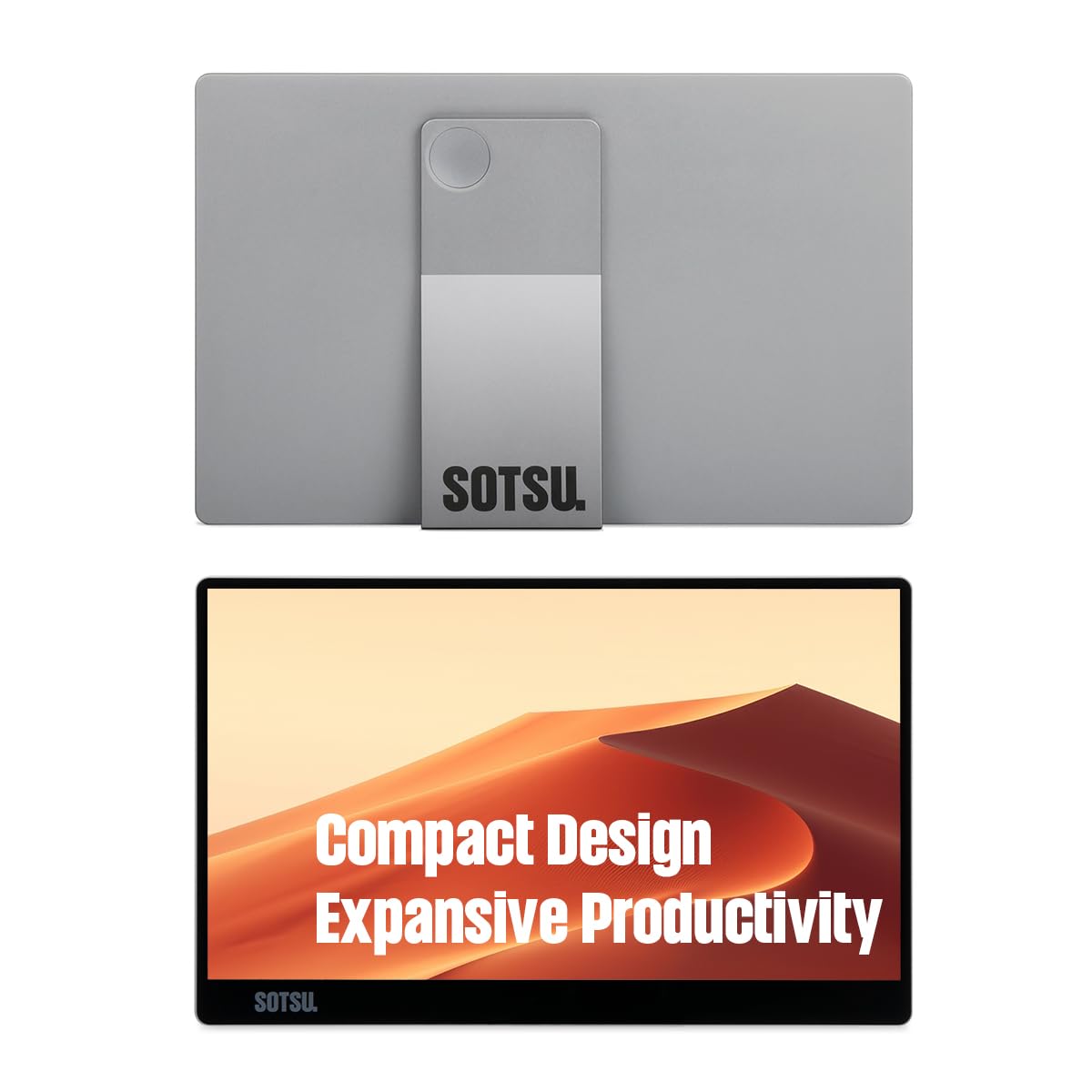 Amazon.com: SOTSU FlipAction Go 14" Premium Portable Monitor SFA14PMMG ...