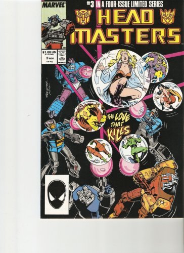 Amazon.com: Transformers Head Masters #3 Limited Series: Marvel: Books