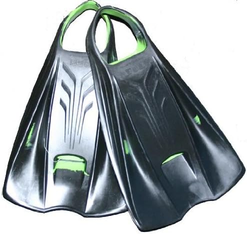 Amazon.com : Fins Pod Pf2 Aus.Double Density Fins (Black/Lime, Medium ...