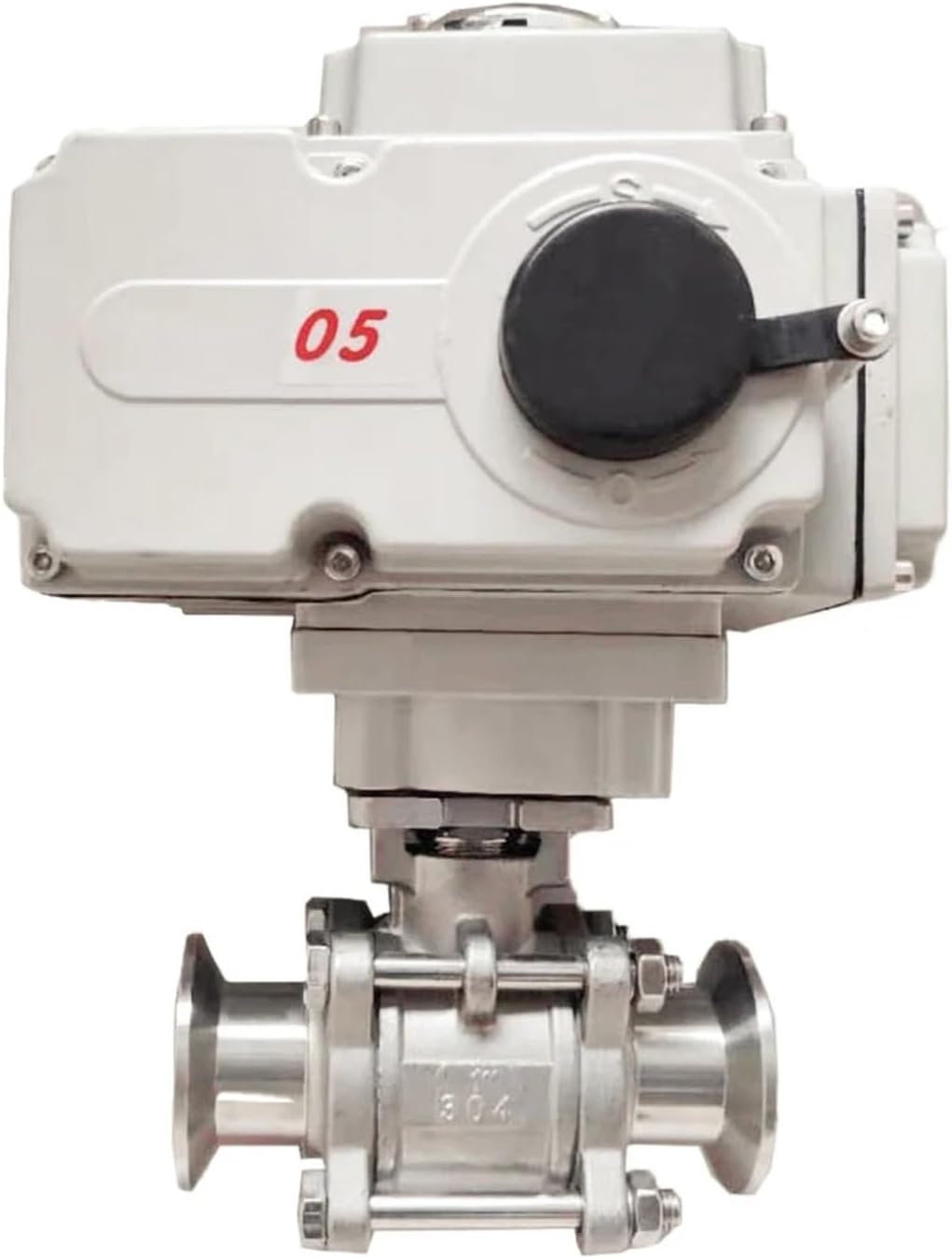Amazon.com: DN20 2 Way High Platform Electric Ball Valve Φ25 Stainless ...