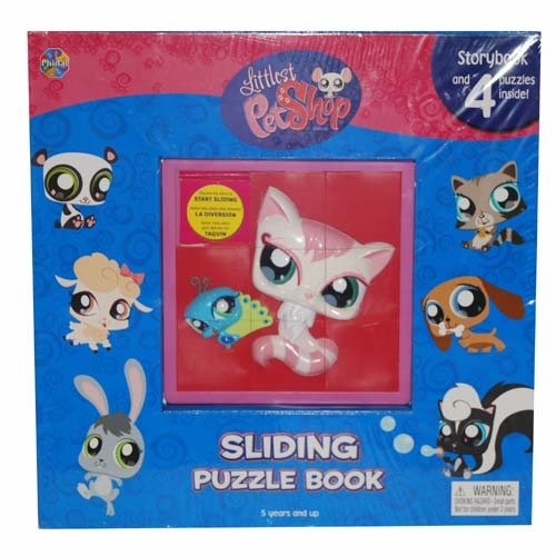 Littlest Pet Shop Sliding Puzzle Book (Storybook): Hasbro: Amazon.com ...
