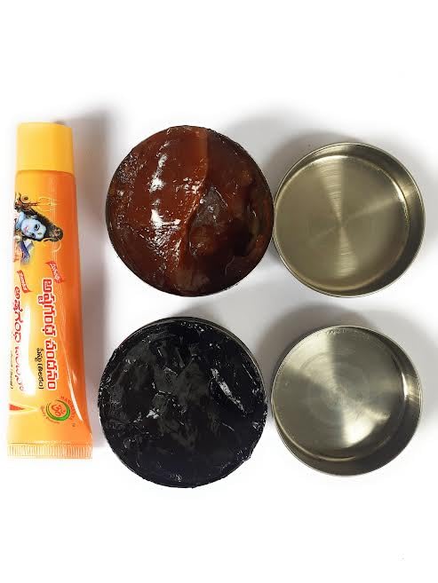 Abiria Exotic Tilak Combo Pack of 3 Items (Large Size) - Punugu Paste ...