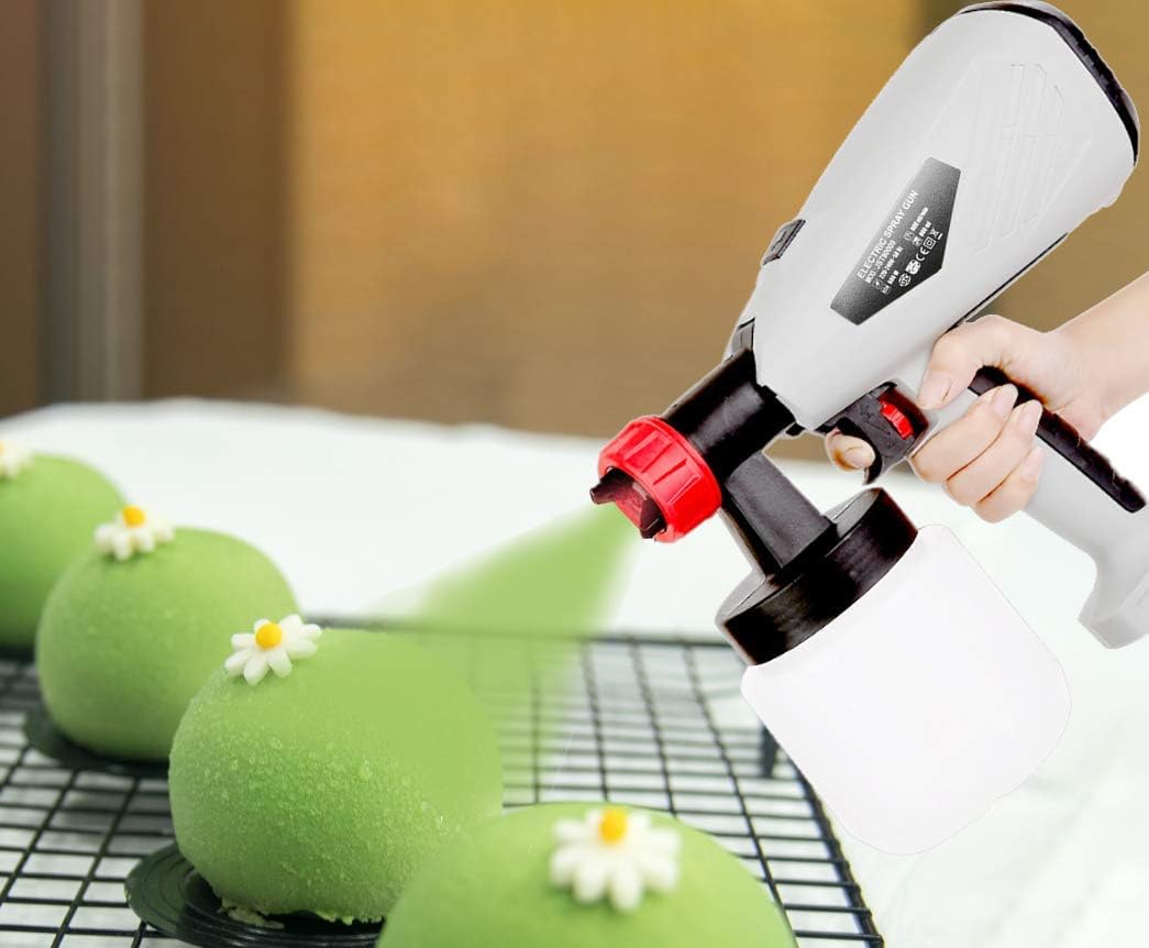 YJINGRUI Portable Cake Decorating Airbrush Electric Mousse Cake Sprayer ...