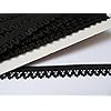Amazon.com: YYCRAFT 15 Yards frilly edge stretch 1/2" lace elastic for ...