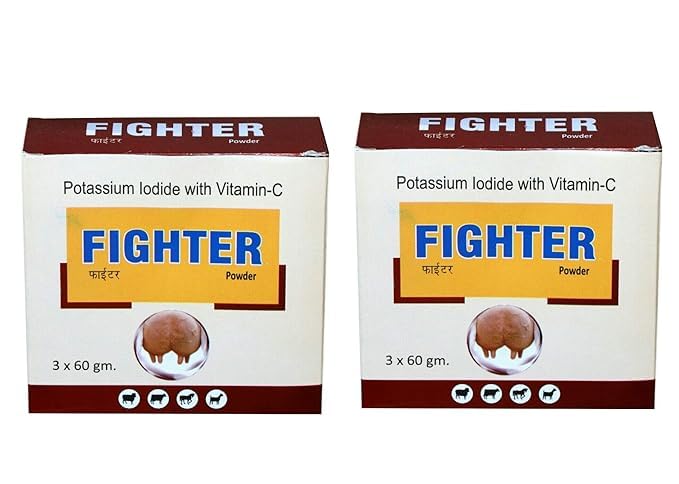 AUROUS Fighter Powder 180 GM, Veterinary Mastitis Medicine, Vitamin ...