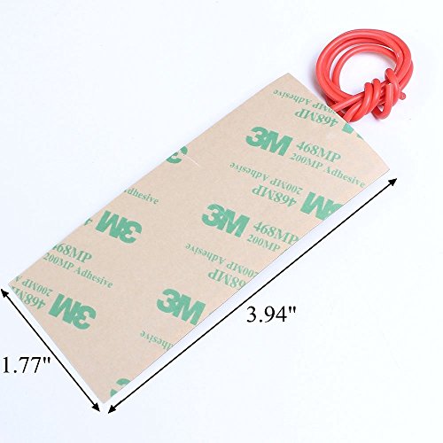 Snapklik.com : 4 PCS Film Heater Plate Adhesive Pad, Icstation PI ...