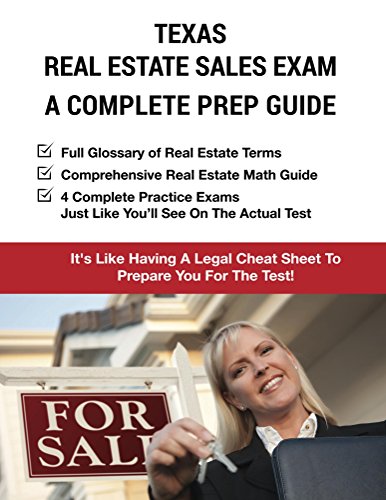 Amazon.com: Texas Real Estate Exam A Complete Prep Guide: Principles ...