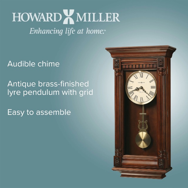 Watch Howard Miller Lewisburg Wall Clock 625-474 on Amazon Live