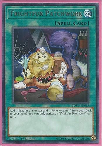 Amazon.com: Yu-Gi-Oh! - Frightfur Patchwork - SOFU-EN099 - Rare - 1st ...