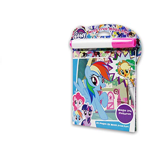 My Little Pony Premium Grade Magic Ink Reveal 1 Coloring Book of 24 ...
