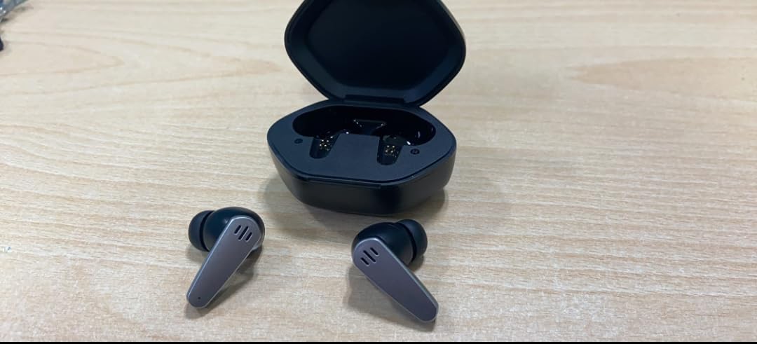 amazon basics Truly Wireless Earbuds with Environmental Noise ...
