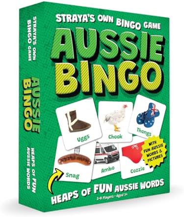 Aussie Bingo – Classic Australian Bingo Game for Everyone | Age 6 ...