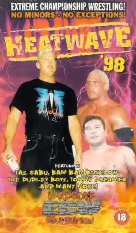Extreme Championship Wrestling: Heatwave 98 [VHS] : Video: Amazon.co.uk ...