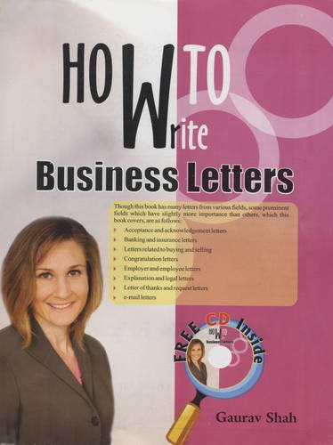 How to Write Business Letters: Amazon.co.uk: Gaurav Shah: 9788183821872 ...