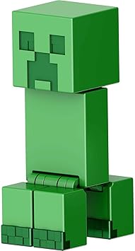Amazon.com: Mattel Minecraft Toys, Creeper Action Figure with Flint ...