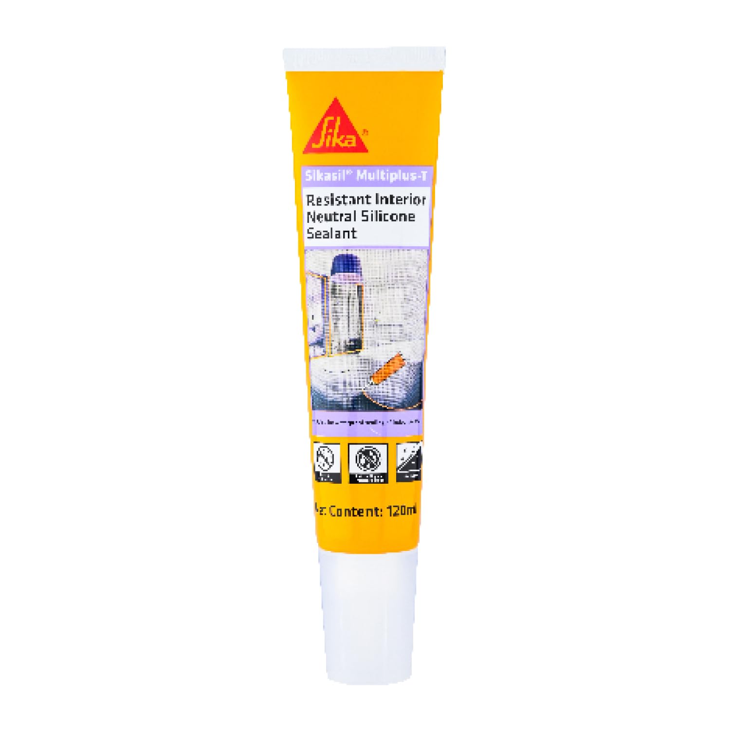 Buy SIKA - Universal silicone sealant - Sikasil Multiplus-T - White ...