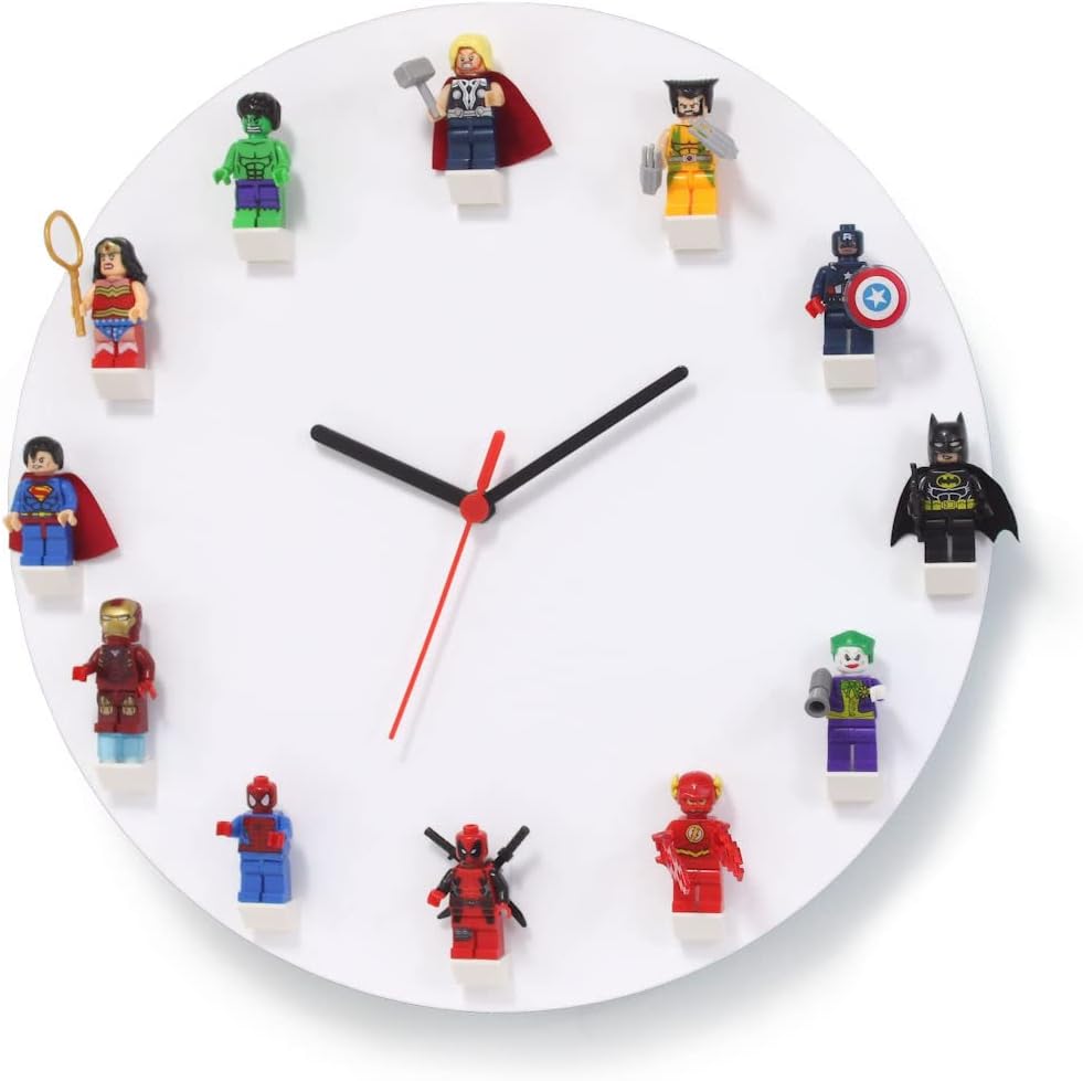 LEGO 9002151 Blue Brick Kids Light Up Alarm Clock : Amazon.co.uk: Toys ...