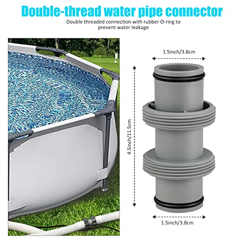 LIROPAU Dual Split Hose Plunger Valve, Pool Replacement Dual Split Hose ...