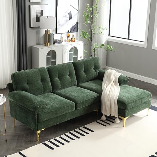 Amazon.com: Tornama 79" Convertible Sectional Sofa Set, Small L Shaped ...