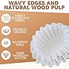 Amazon.com: 1-2 Cup Small Coffee Filters,100 Count Basket Coffee Filter ...