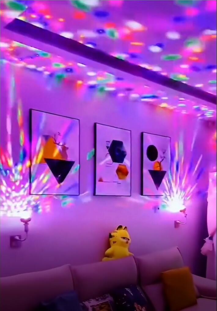Party Plugs Buy Colorful Rotating Magic Ball Light - Party Lights Disco ...