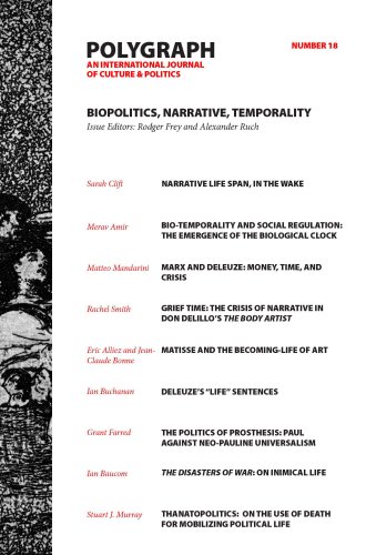 Polygraph 18: Biopolitics, Narrative, Temporality: Sarah Clift, Merav ...