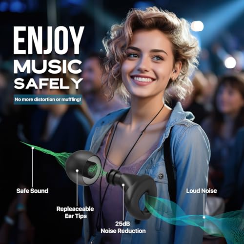 Snapklik.com : Concert Ear Plugs, High Fidelity Earplugs For Concerts ...