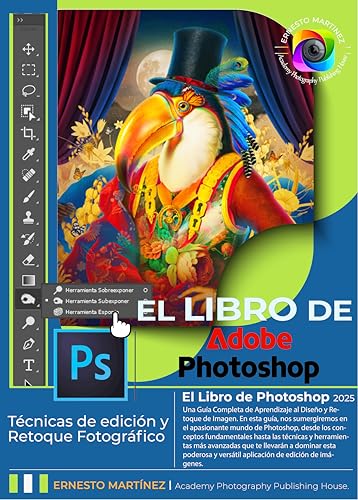 9 Mejores libros para aprender Photoshop en 2025