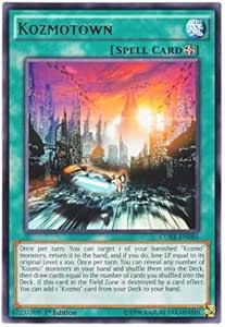 Amazon.co.jp: 遊戯王 英語版 CORE-EN086 Kozmotown Kozmo－エメラルドポリス (レア) 1st ...