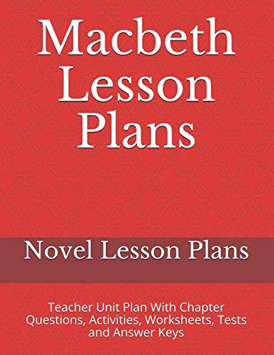 Macbeth Lesson Plans Teacher Unit Plan With Chapter Questions ...