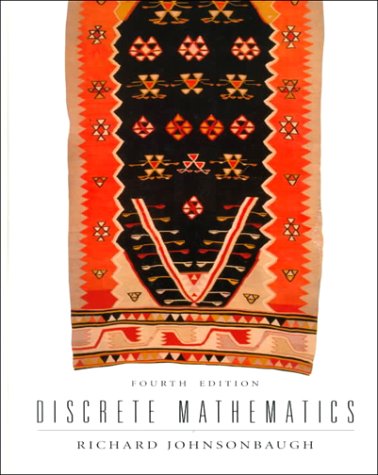 Discrete Mathematics: Johnsonbaugh, Richard: 9780135182420: Amazon.com ...