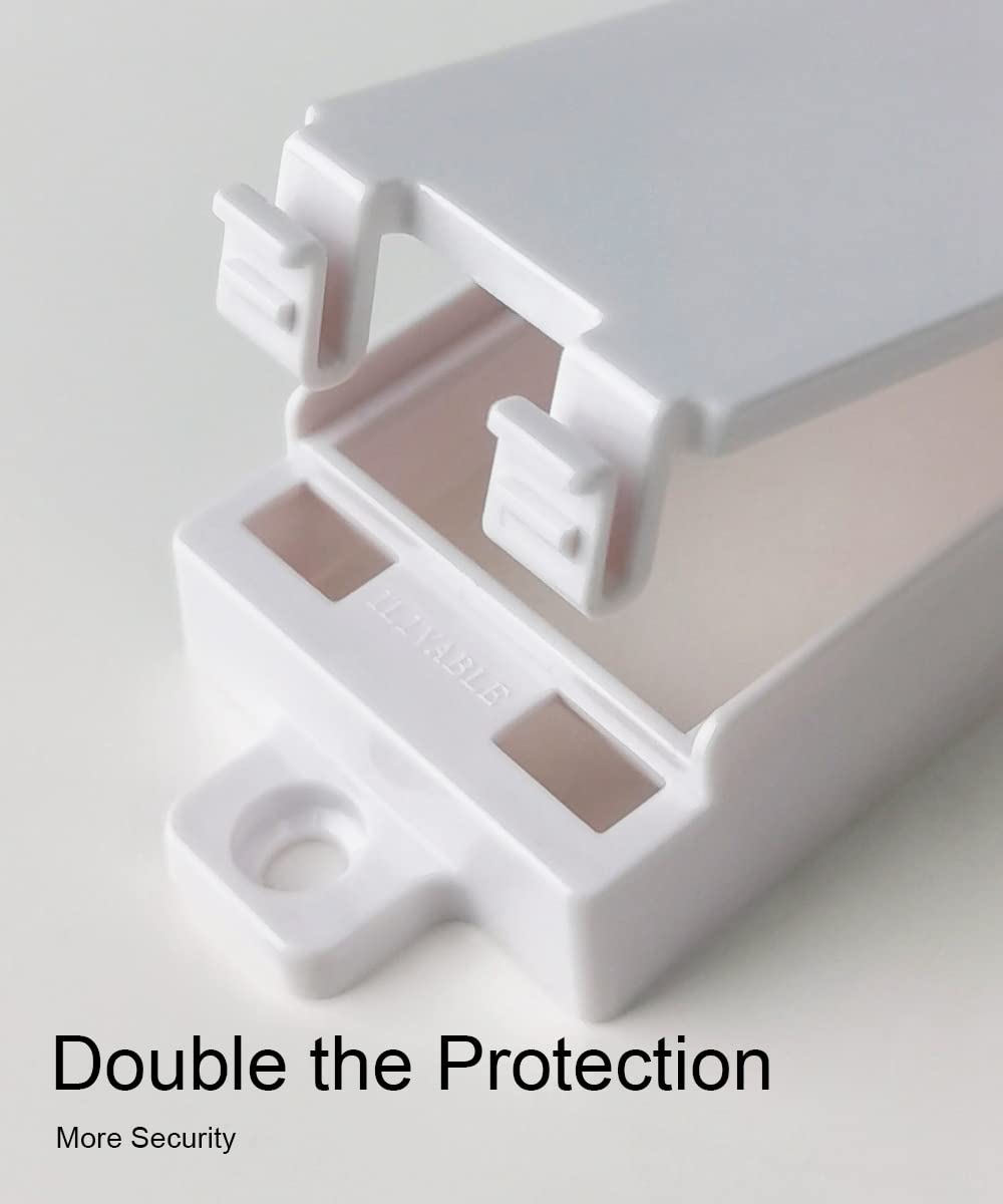 Snapklik.com : Light Switch Guard, ILIVABLE Child Proof Switch Plate ...