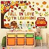 Amazon.com: 135 Pieces Fall Classroom Bulletin Board Decorations Autumn ...