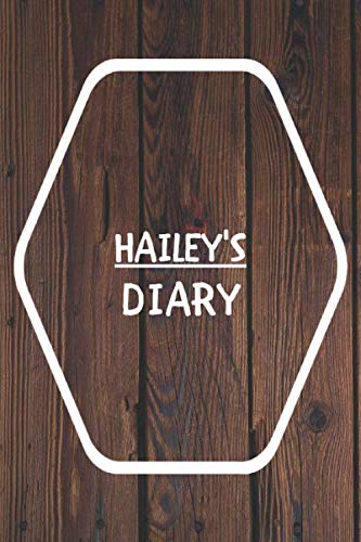 Hailey's Diary: Wood Background Diary / Notebook / Journal School Gift ...