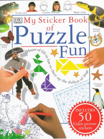 My Sticker Book of Puzzle Fun (My Sticker Books) : Watts, Claire ...