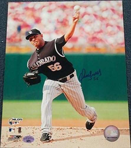 Franklin Morales Hand Signed 8X10 Photo - Autographed MLB Photos at ...