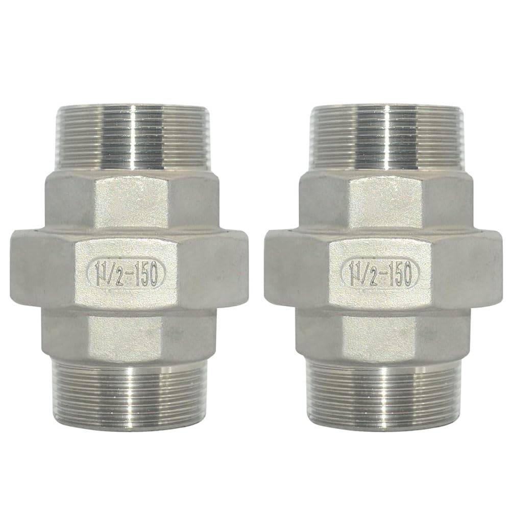 Snapklik.com : DAN SPEED NPT Male Cast Pipe Fittings Union,Stainless ...
