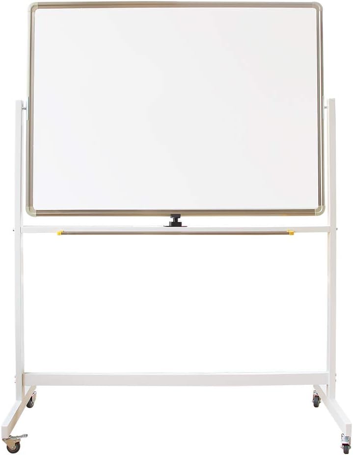 Amazon.com : Mobile Dry Erase Board with flip Over Feature, 48x36 Inch ...