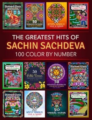 Amazon.com: 100 Magnificent Mandalas: Color by Number for Adults ...