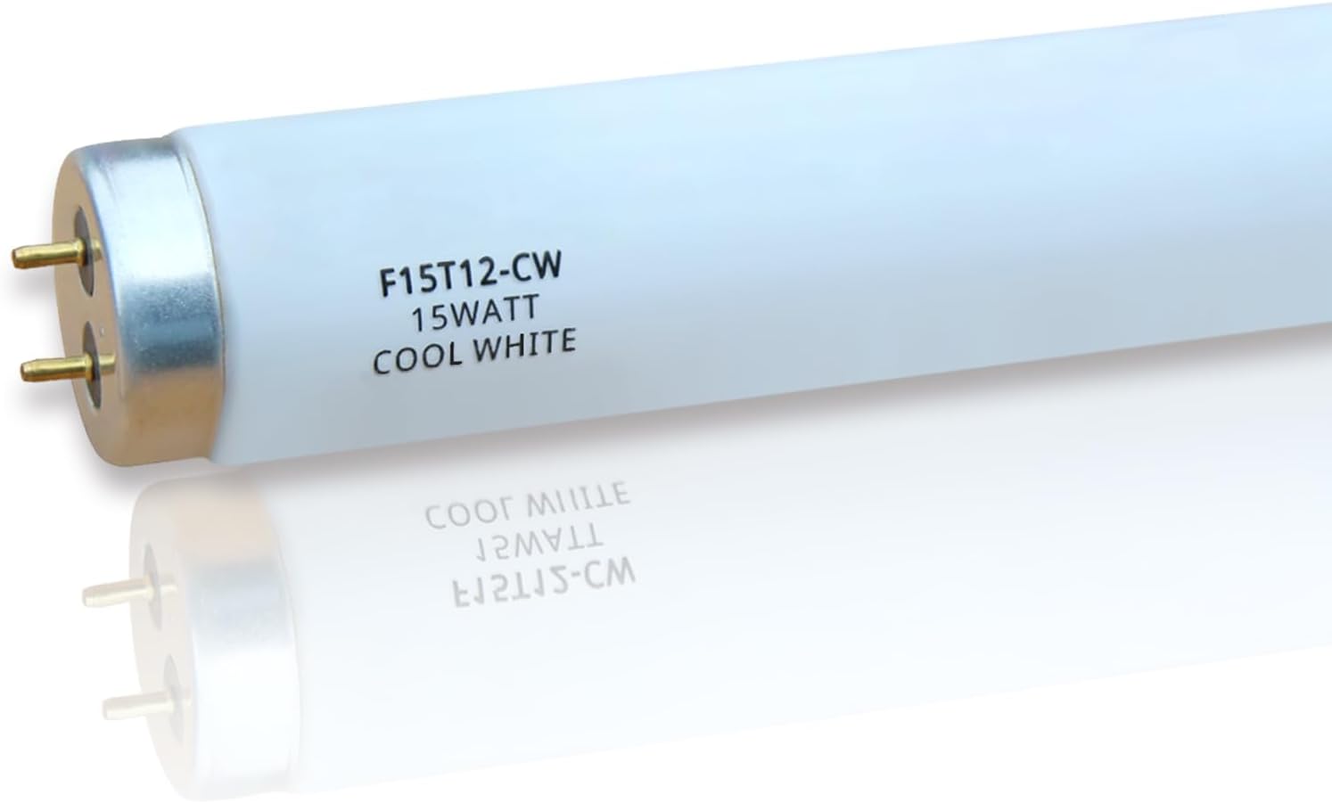 F15T12-CW Cool White 15 Watt Light Bulbs, T12 15 Watt Fluorescent Bulb ...