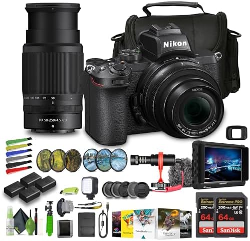 Amazon.com : Nikon Z50 Compact Lightweight Mirrorless Camera with 16 ...