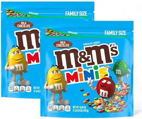 Amazon.com: ASSORTIT X M&M'S Collab Original M&M Minis Milk Chocolate ...