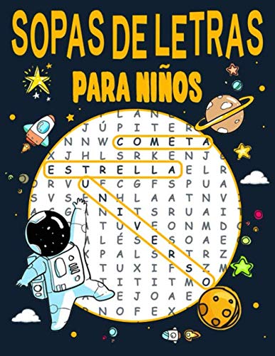 Sopas de Letras para Niños: Espacio 77 Rompecabezas Para Niños 6-10 ...